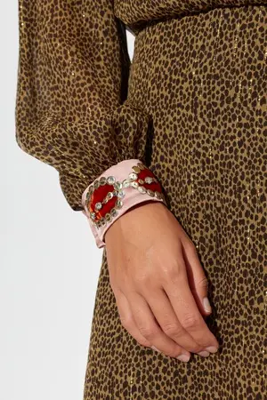 Valentino Garavani Lurex Silk Midi Dress