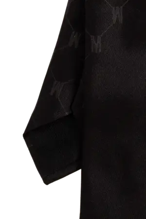 Moschino Silk Neck Ties - Black