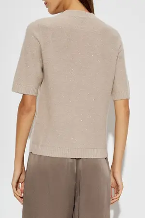 Fabiana Filippi Top With Shimmering Sequins