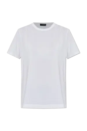 Fabiana Filippi Sequin-embellished T-shirt - White