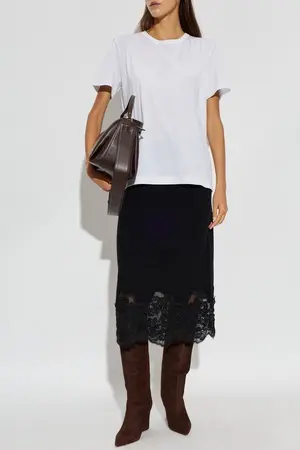 Fabiana Filippi Sequin-embellished T-shirt - White
