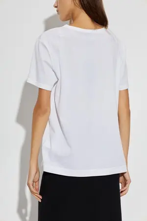 Fabiana Filippi Sequin-embellished T-shirt - White
