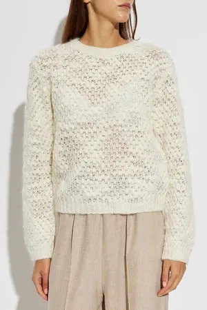 Fabiana Filippi Sequin Embellished Wool-blend Sweater