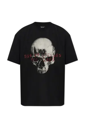 44 LABEL GROUP T-shirt With Print - Black