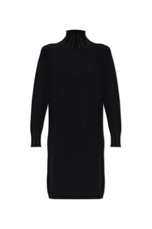 Fabiana Filippi Cashmere Blend Turtleneck Dress