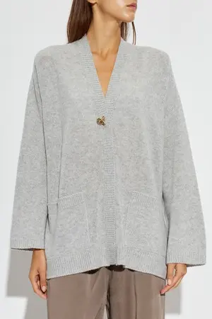 Fabiana Filippi Cashmere Cardigan With Pockets