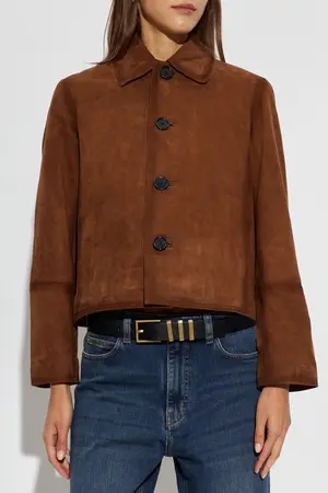 Zadig&Voltaire Lessa Suede Jacket - Brown