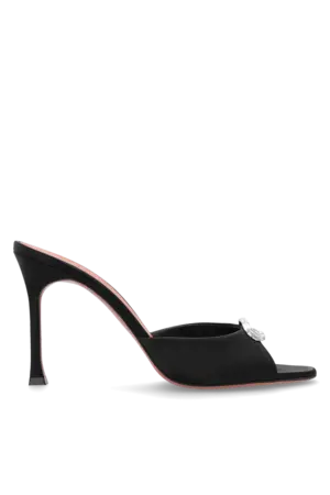 Amina Muaddi Heeled Mules ‘mini Camelia