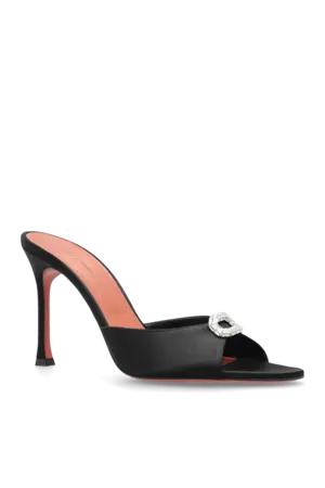 Amina Muaddi Heeled Mules ‘mini Camelia