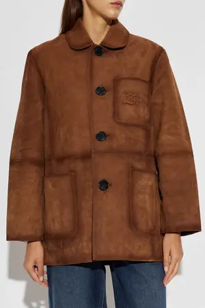 Zadig&Voltaire Suede Jacket Venezia - Brown