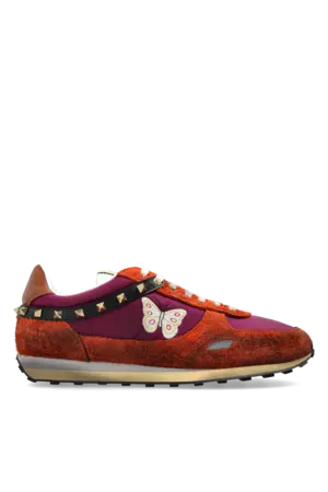 Valentino Garavani Low Top Vintage Effect Sneakers