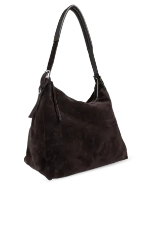 LEMAIRE Suede Belted Shoulder Bag