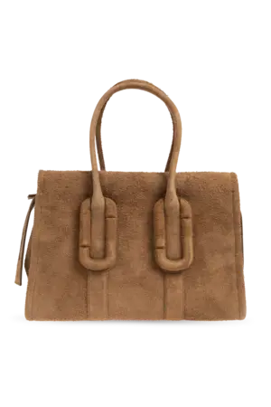 Marc Jacobs Suede Shopper Bag - Brown