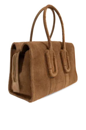 Marc Jacobs Suede Shopper Bag - Brown