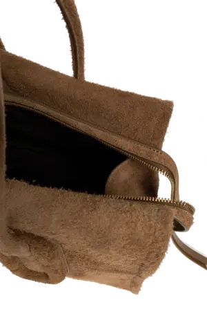 Marc Jacobs Suede Shopper Bag - Brown