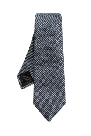 Brioni Silk Tie - Blue