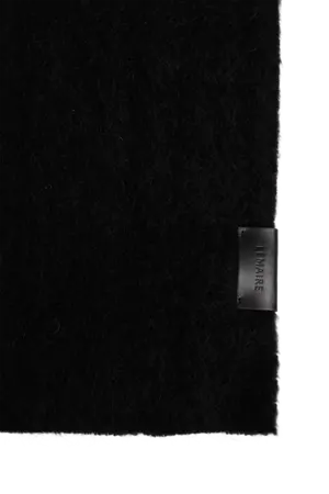 LEMAIRE Wool Scarf - Black