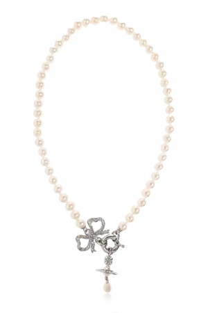 VIVIENNE WESTWOOD Rigoberta" Necklace - Cream