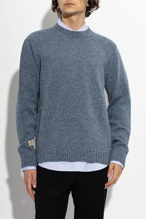Valentino Garavani Wool Sweater With A Crew Neck