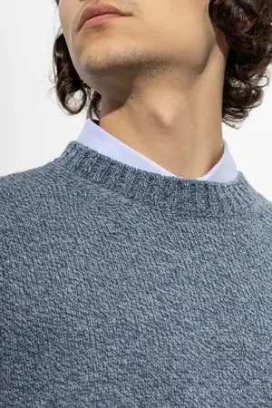 Valentino Garavani Wool Sweater With A Crew Neck