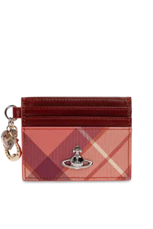 VIVIENNE WESTWOOD Card Holder With Logo - Pink