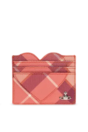 VIVIENNE WESTWOOD Leather Card Holder - Pink