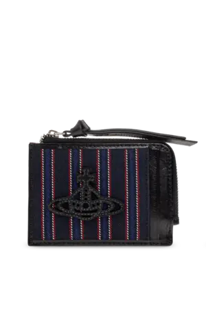VIVIENNE WESTWOOD Card Case With Logo - Black