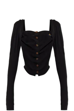 VIVIENNE WESTWOOD Cardigan With Corset "bea