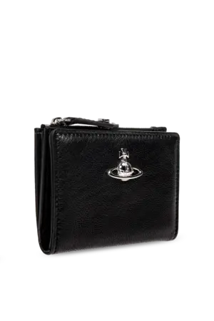 VIVIENNE WESTWOOD Leather Wallet With Logo
