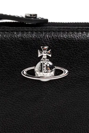 VIVIENNE WESTWOOD Leather Wallet With Logo