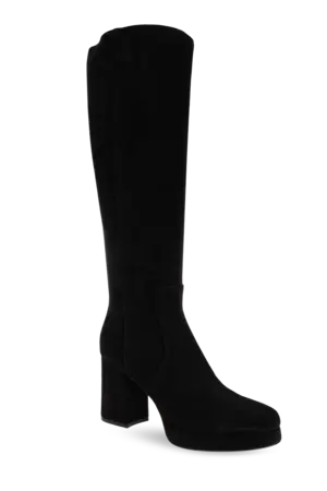 Valentino Garavani Suede Platform Boots