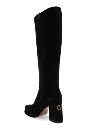 Valentino Garavani Suede Platform Boots