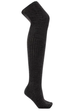 JIL SANDER Wool Tights - Grey