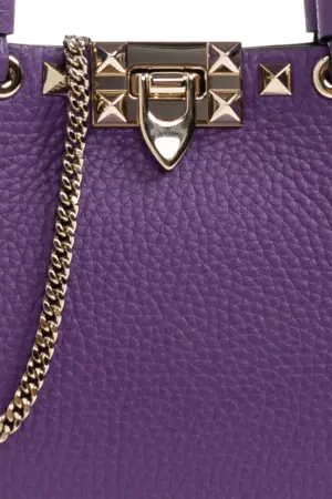 Valentino Garavani Leather Bag With Studs