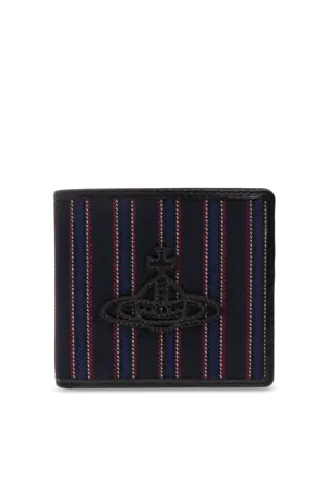 VIVIENNE WESTWOOD Wallet With Logo - Navy Blue