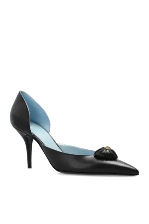 Valentino Garavani Leather Heeled Shoes - Black
