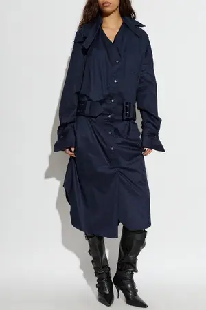 VIVIENNE WESTWOOD Belted Trench Coat