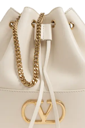 Valentino Garavani Leather Bucket Bag