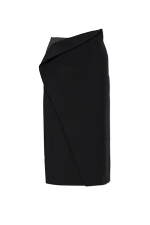 JIL SANDER Skirt With A Slit - Black