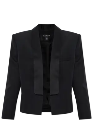 Balmain Wool Blazer - Black