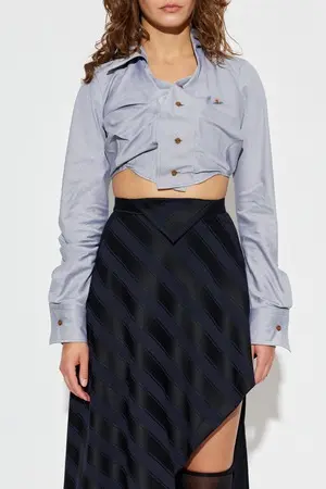 VIVIENNE WESTWOOD Cropped Drunken Top