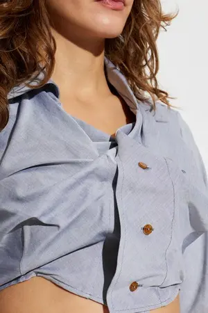 VIVIENNE WESTWOOD Cropped Drunken Top