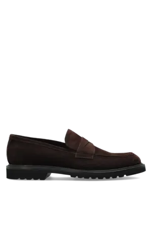 FABI Suede Loafers - Brown