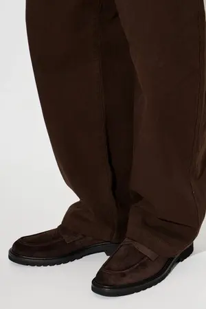 FABI Suede Loafers