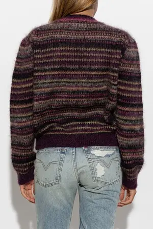 MARANT ETOILE Morine Striped Sweater