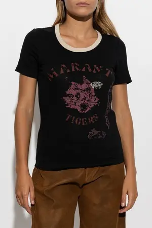 MARANT ETOILE Kiliann Linen T-shirt