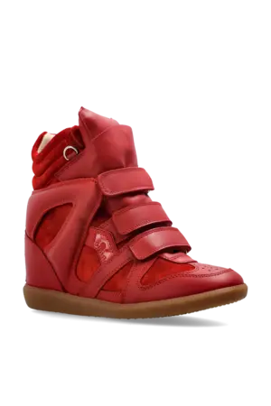 Isabel Marant Étoile Suede Wedge Heel Shoes "bekett Ring