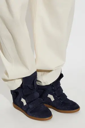 Isabel Marant Étoile Suede Wedge Shoes "bekett Ring