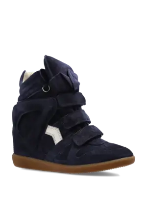 Isabel Marant Étoile Suede Wedge Shoes "bekett Ring