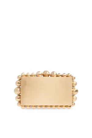 Cult Gaia Eos Clutch - Gold